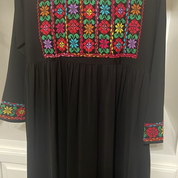 Sinia Handmade | Dresses | Egyptian Vintage Sinai Black Dress With ...
